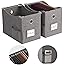 Amazon.com: Collapsible File Box Storage Organizer Letter size [2 PACK ...
