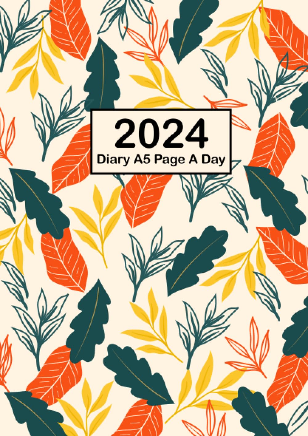Buy 2024 Diary A5 Page A Day: One Page Per Day to View Planner from ...