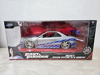 Amazon.co.jp: FASTFURIOUS Mini Car GTR AC : Toys & Games