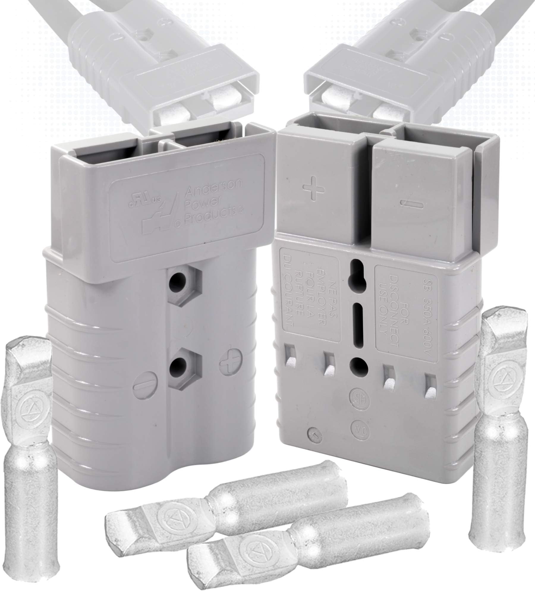 Amazon.com: 6320G1 Anderson Original Forklift Battery Connector 350 ...