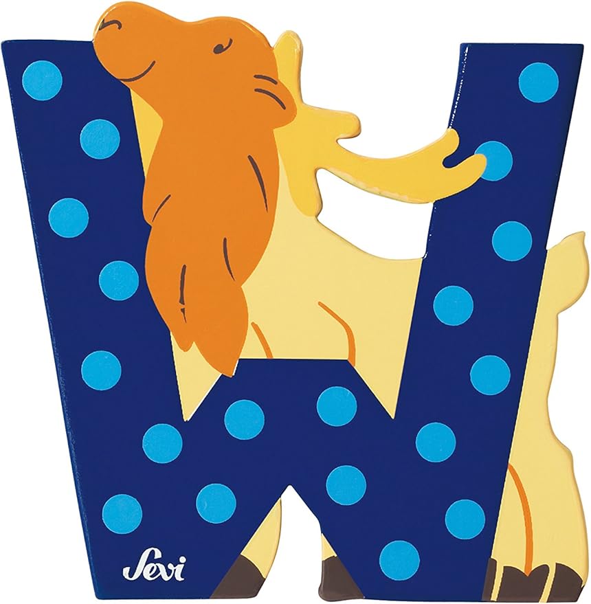 Trudi 81623 - Wapiti letra W [importado de Alemania] : Amazon.es: Bebé