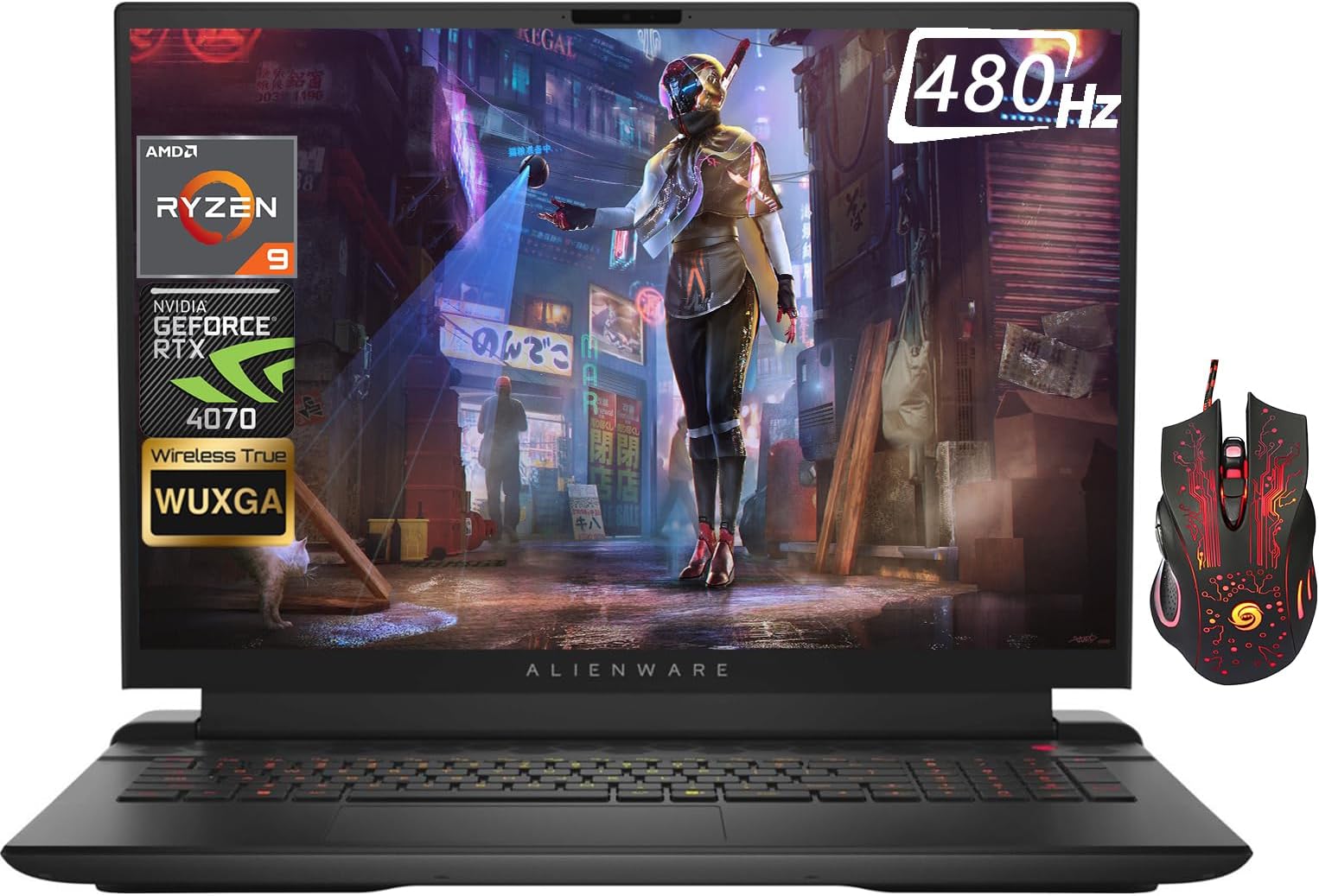 Amazon.com: Alienware M18 Gaming Laptop Computer - 18" WUXGA 480Hz ...