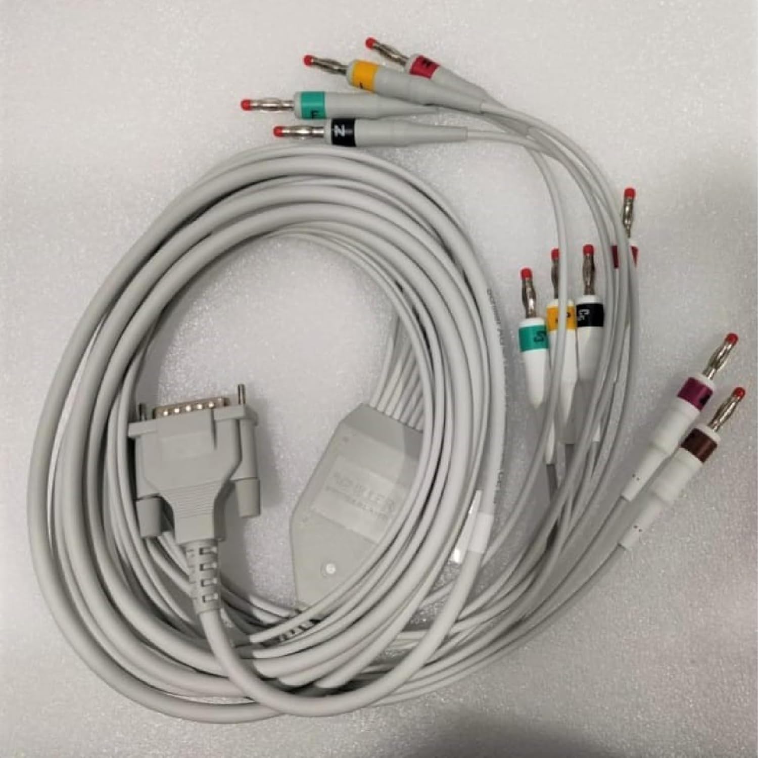 Lead Patient Cable CARDIOVIT 10-LEAD PATIENT CABLE, IEC, WITH BANANA ...