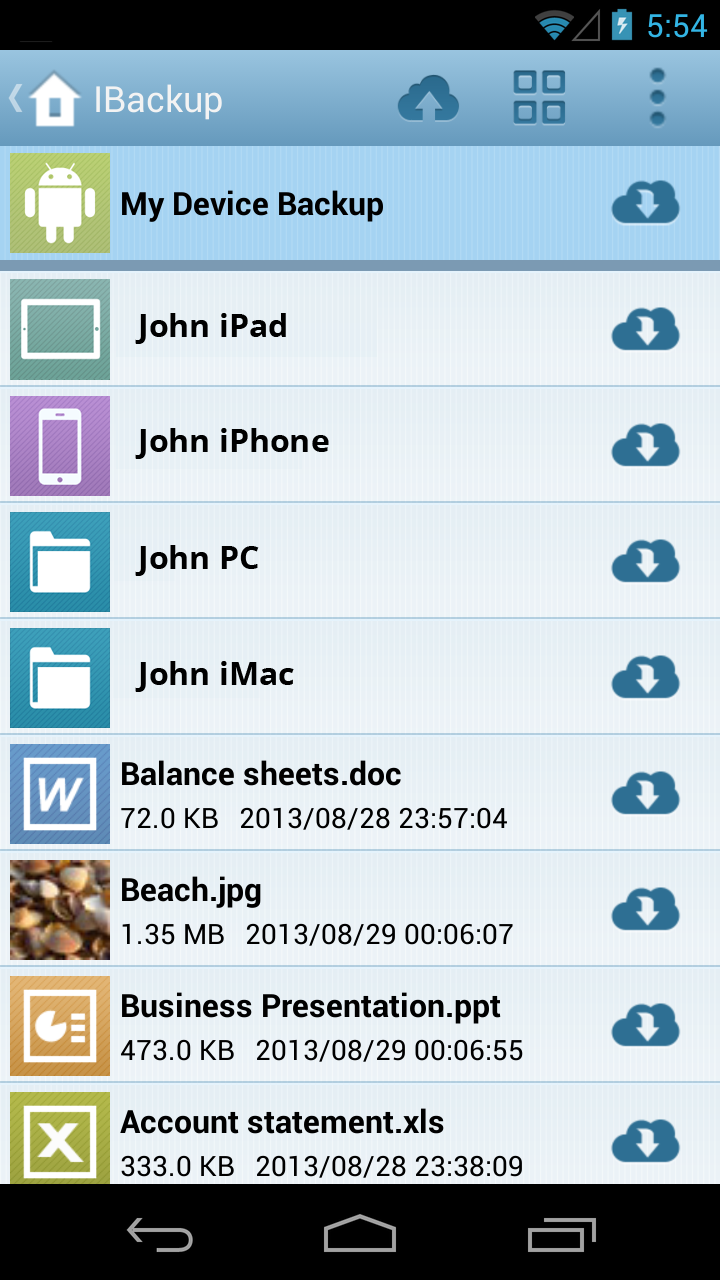 IBackup - App on Amazon Appstore