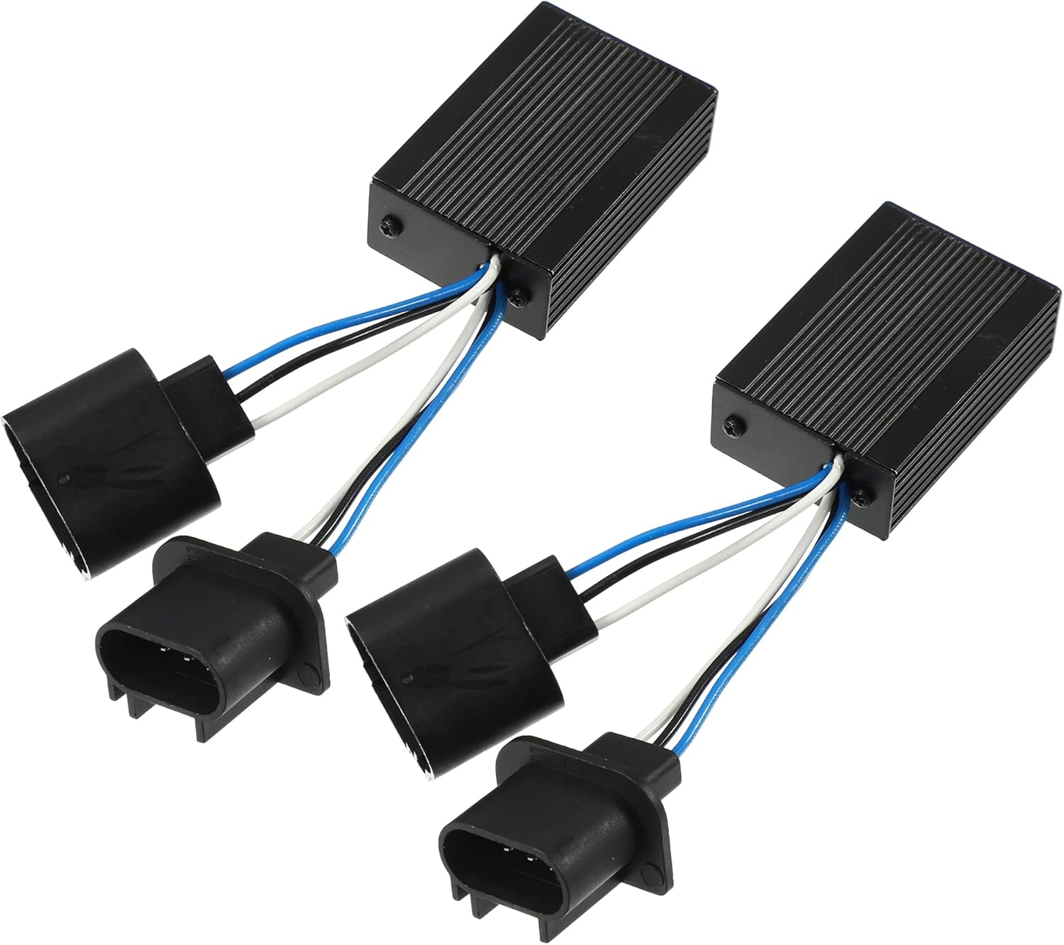 Amazon.com: X AUTOHAUX 2pcs H13 9008 LED Car Headlight Canbus Decoder ...