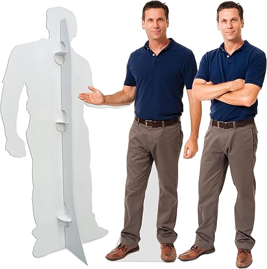 Amazon.com: Custom Life Size Cardboard Cutout - 2 Material Options, 1-8 ...