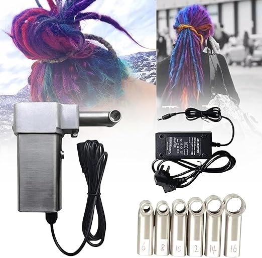 Amazon.com: Dreadlocks Machine Kit,Portable Automatic Dreadlock,with 6 ...