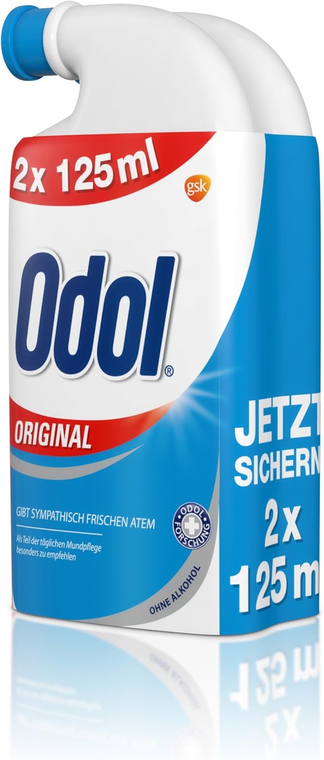 Odol Mondwater Original, dubbelpak, 1 stuk (1 x 250 ml) : Amazon.nl ...
