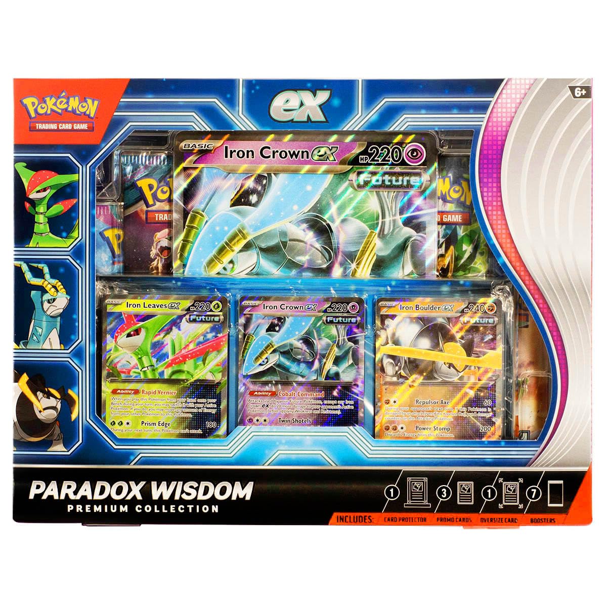 Pokemon TCG: Paradox Wisdom Premium Collection, Age: 6+ Years : Amazon ...