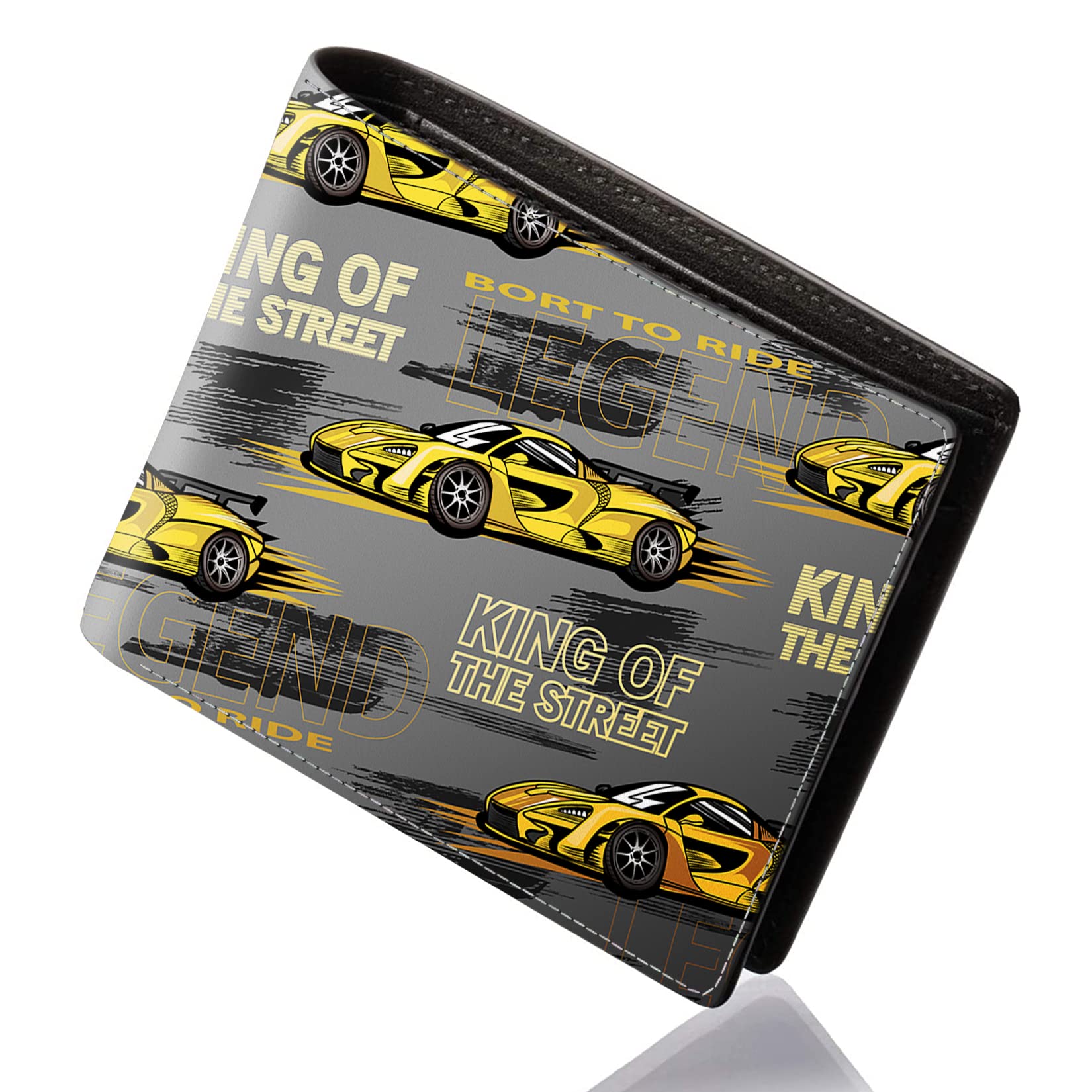 Amazon.com: Cool Wallet for Boys - Teen Boys Wallet Car Print Wallets ...
