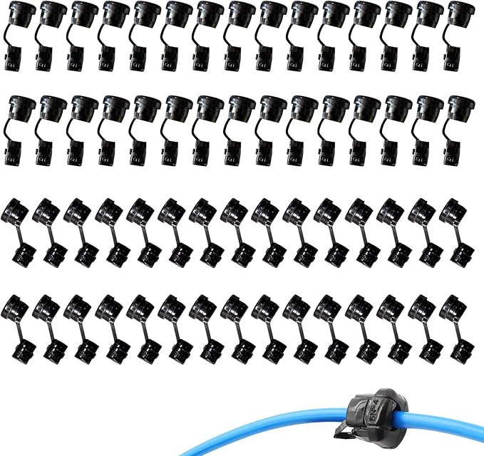 Amazon.com: ZGGAZCA 60PCS Wire Strain Relief Power Cord Strain Relief ...