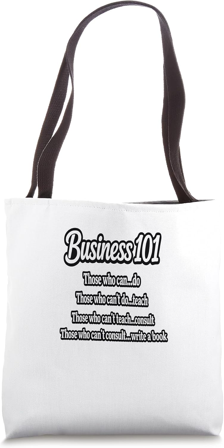 Amazon.com: Business 101 Tote Bag : Clothing, Shoes & Jewelry