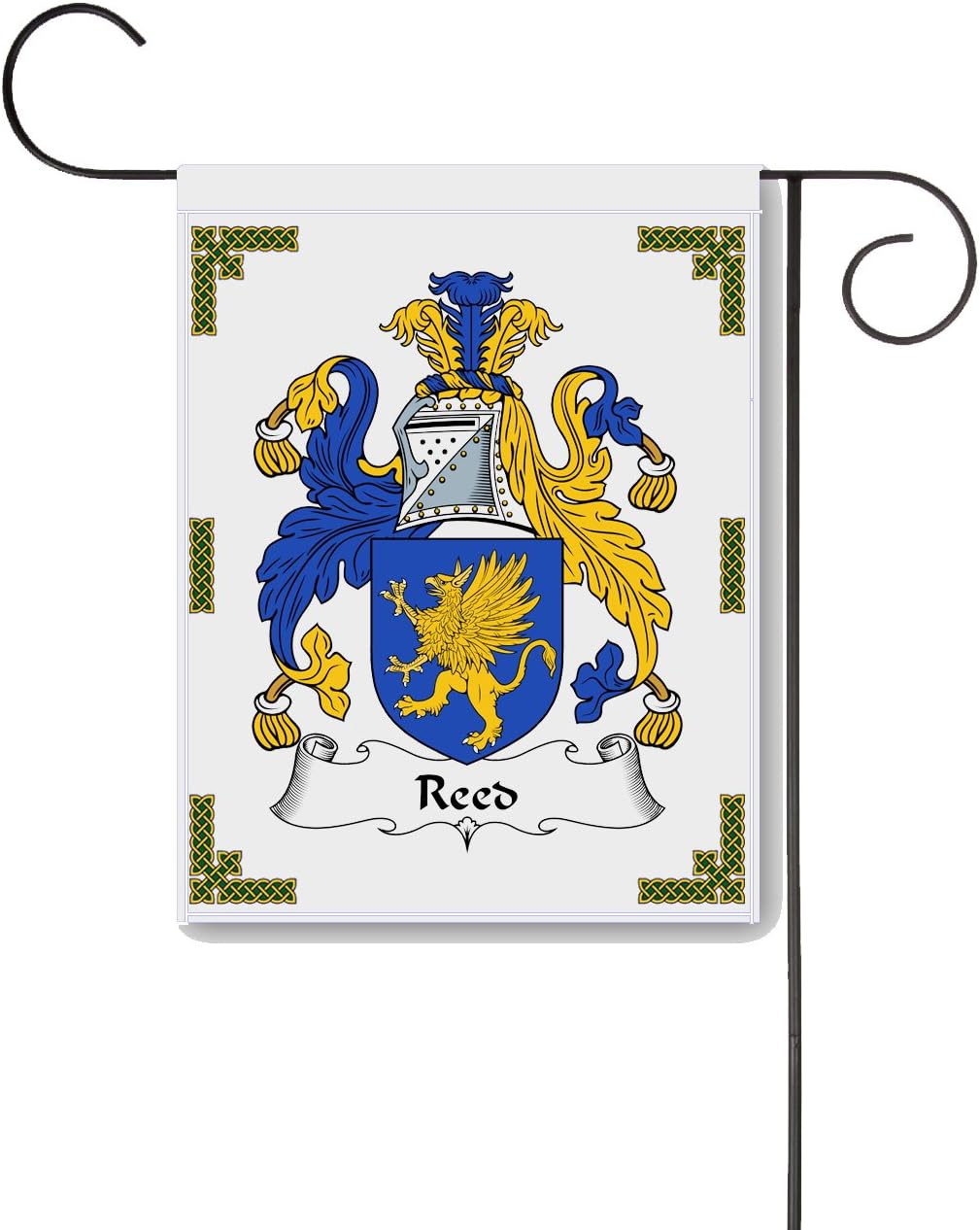 Amazon.com : Reed Coat of Arms/Reed Family Crest 11 X 15 Garden Flag ...