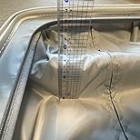 Amazon | [Yuweijie] スーツケース 拡張型 フロントオープン ストッパー付き キャリーケース 軽量 大容量 機内持ち込み 多機能 Lサイズ 7泊 トップポケットパソコンケース ...