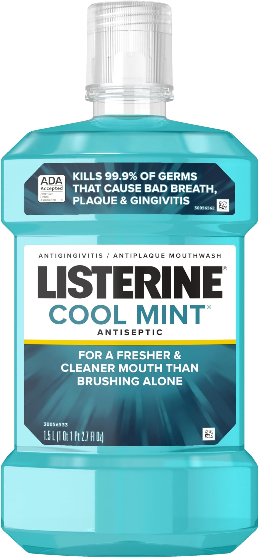 Amazon.com: Listerine Original Oral Care Antiseptic Mouthwash with Germ ...