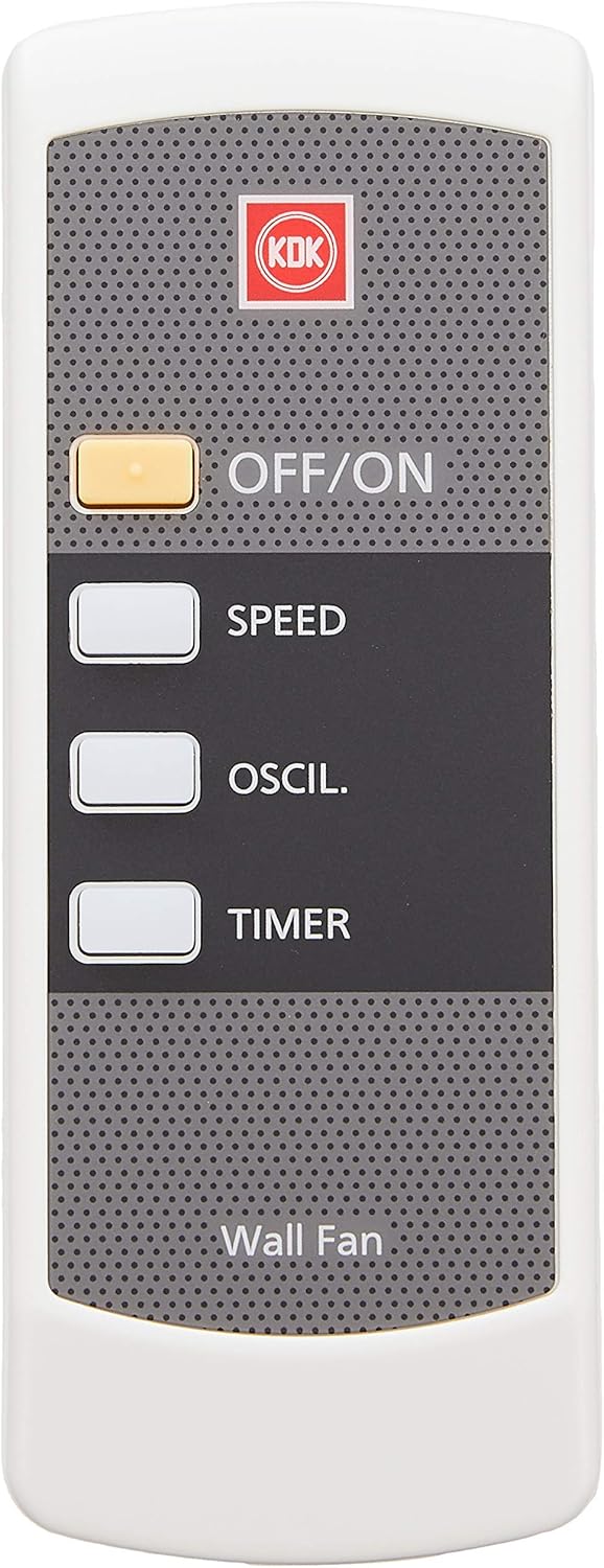 KDK M40MS Wall Fan with Remote Control User Manual