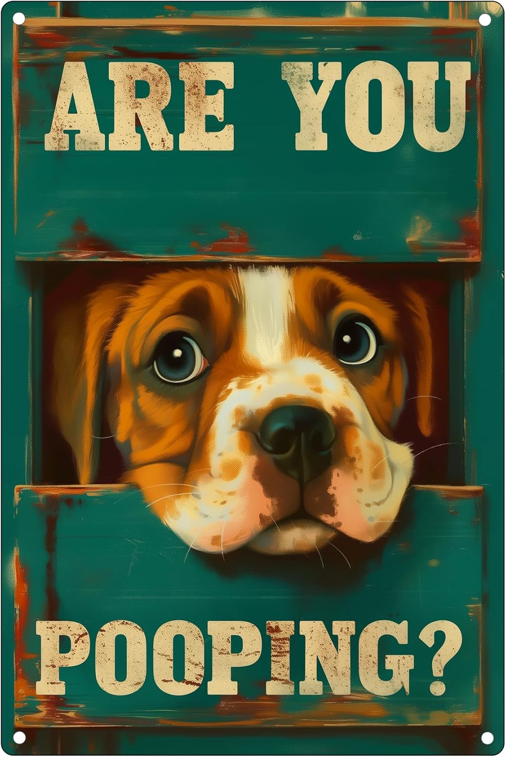 Amazon.com: Are You Pooping Sign Are You Pooping Dog Sign Funny ...