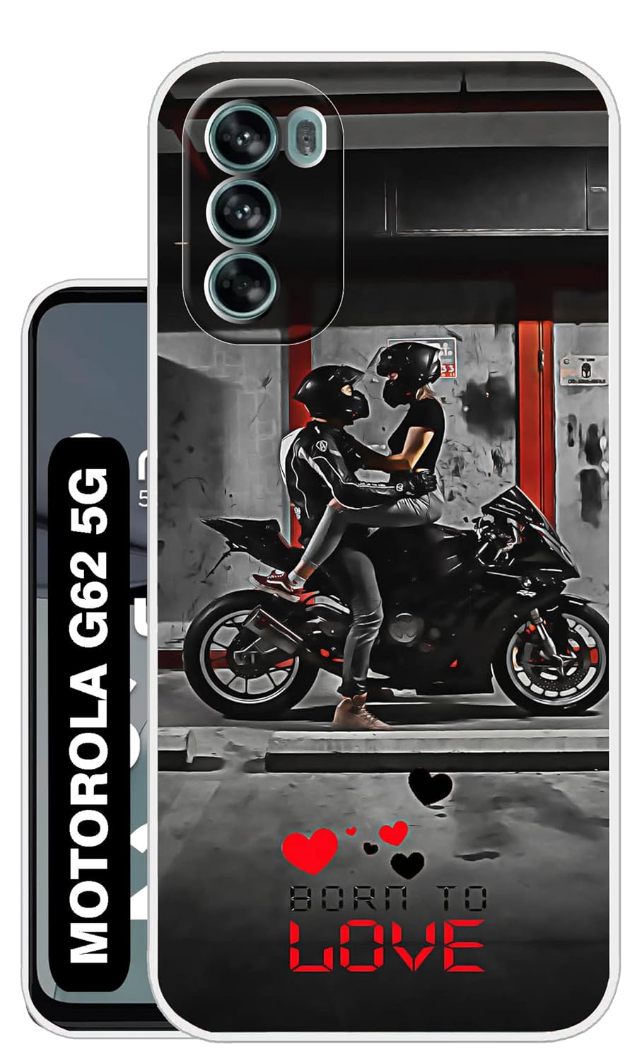 Case Club Designer Case for Motorola G62 5G Back Cover for Motorola G62 ...