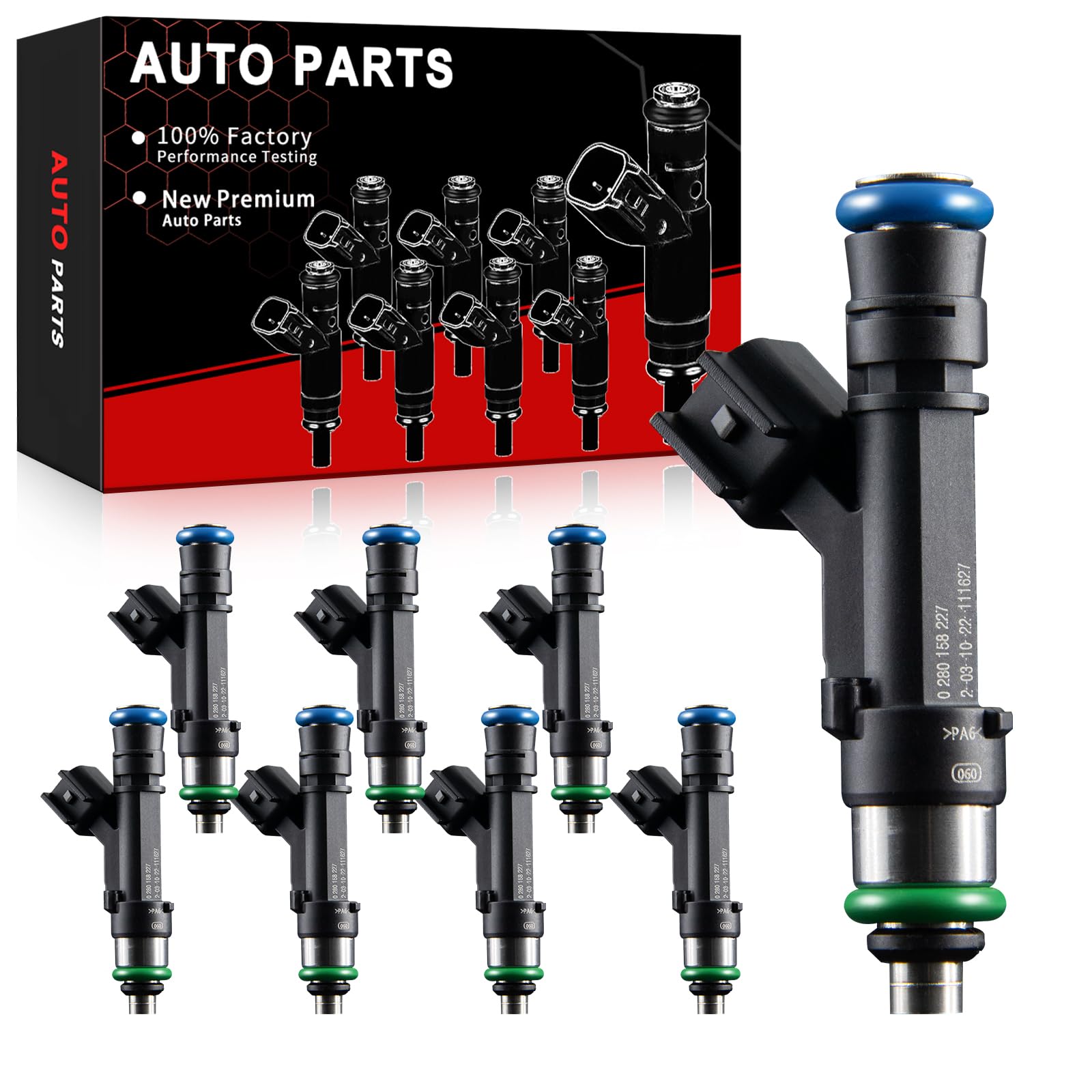 Amazon.com: AOTPAT Fuel Injectors Replacement Fits for:-Ford F150 5.0L ...