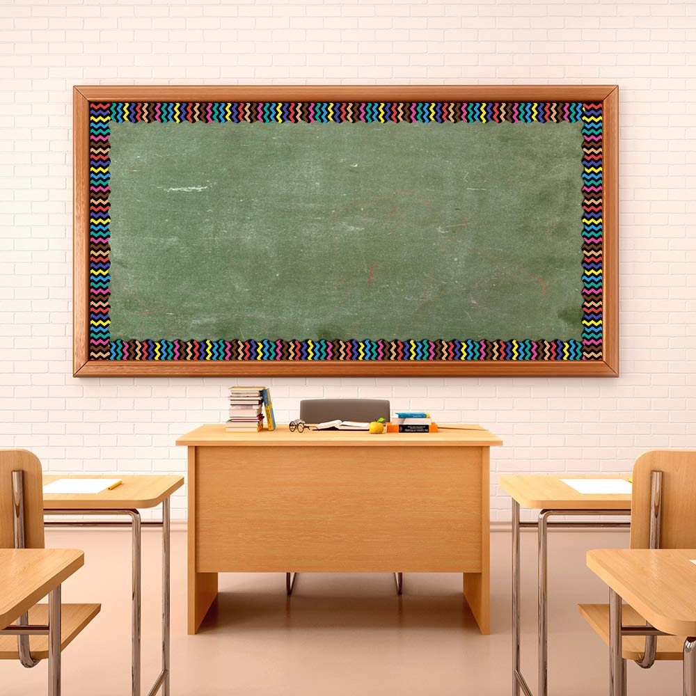 Border Trim - Bulletin Borders Stickers, 50 ft Back-to-School ...