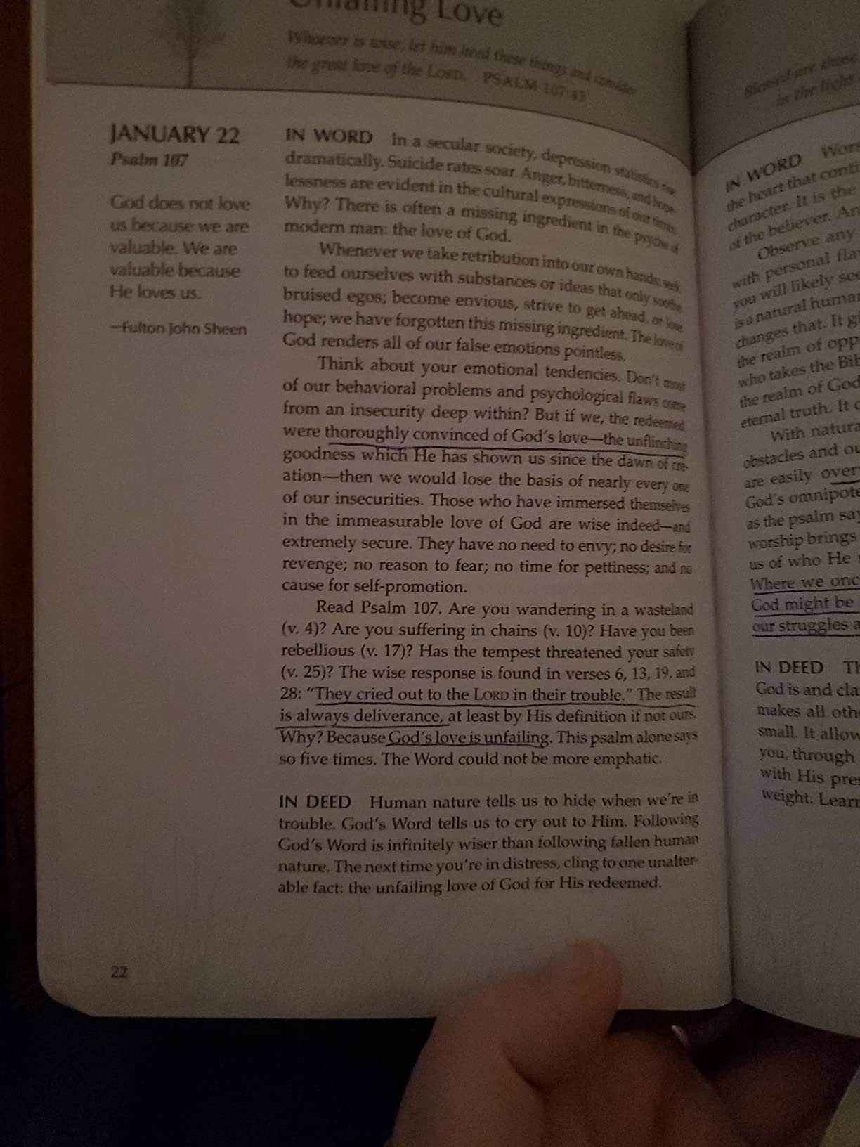 The One Year Walk with God Devotional: 365 Daily Bible Readings to ...