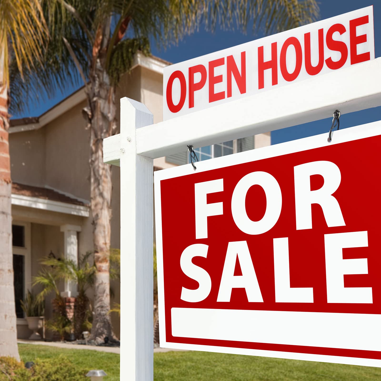 Snapklik.com : Juexica 12 Pcs Real Estate Rider Signs 24 X 6 Inch ...