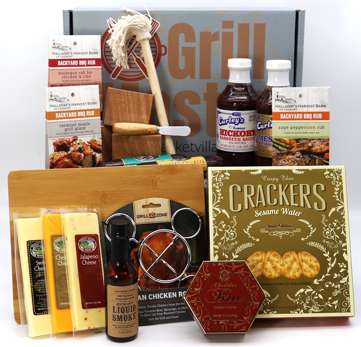 Amazon.com: Gift Basket Village Grill Master - Meat Smoking Gift Box ...