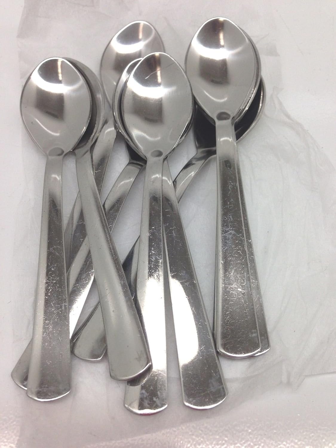 Amazon.com: Stainless Steel Turkish Tea Spoon Set Of 12 - PB : Home ...