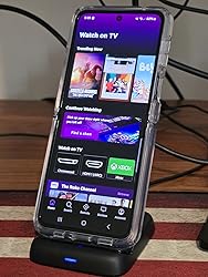 Amazon.com: Amazon Basics 10W Qi Certified Wireless Charging Stand, for ...