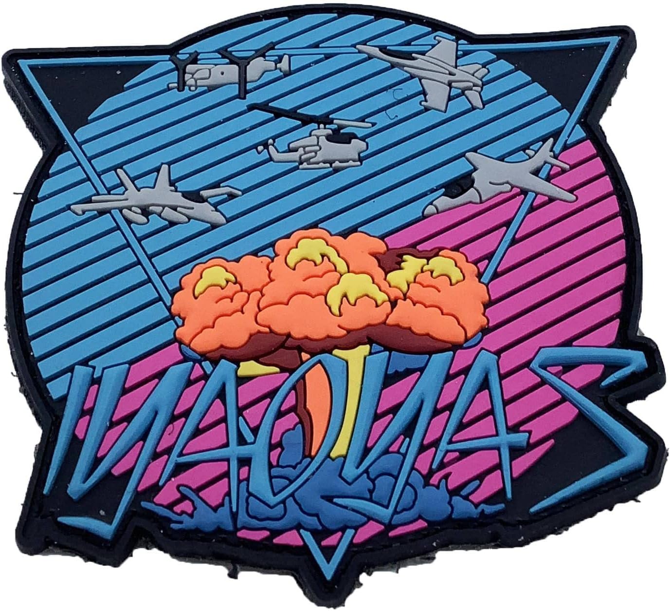 Amazon.com: Ordnance IYAOYAS 80's PVC Patch - with Hook and Loop ...