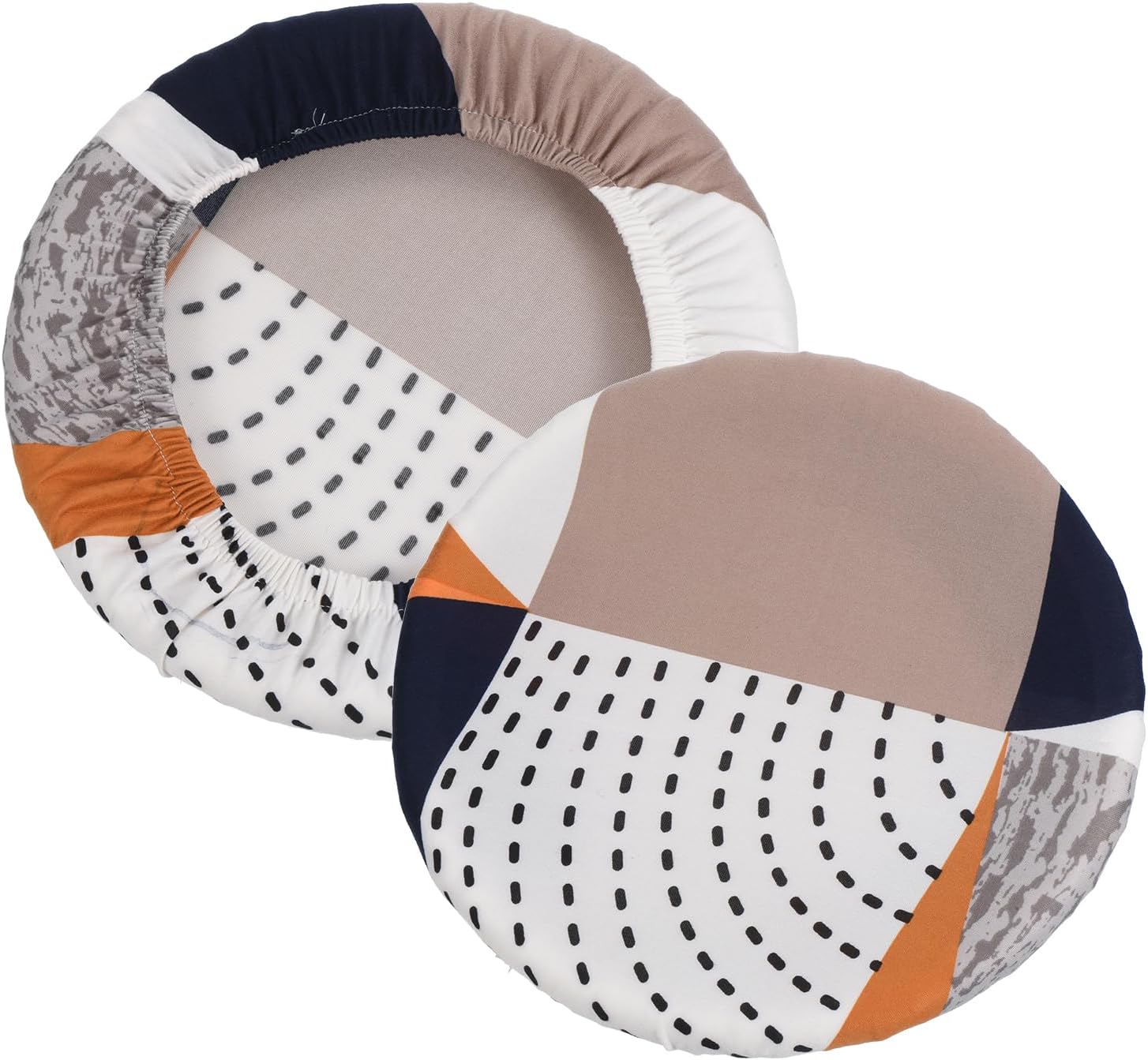 Amazon.com: PATIKIL 9.5" Round Bar Stool Cover, 2 Pack Washable Elastic ...