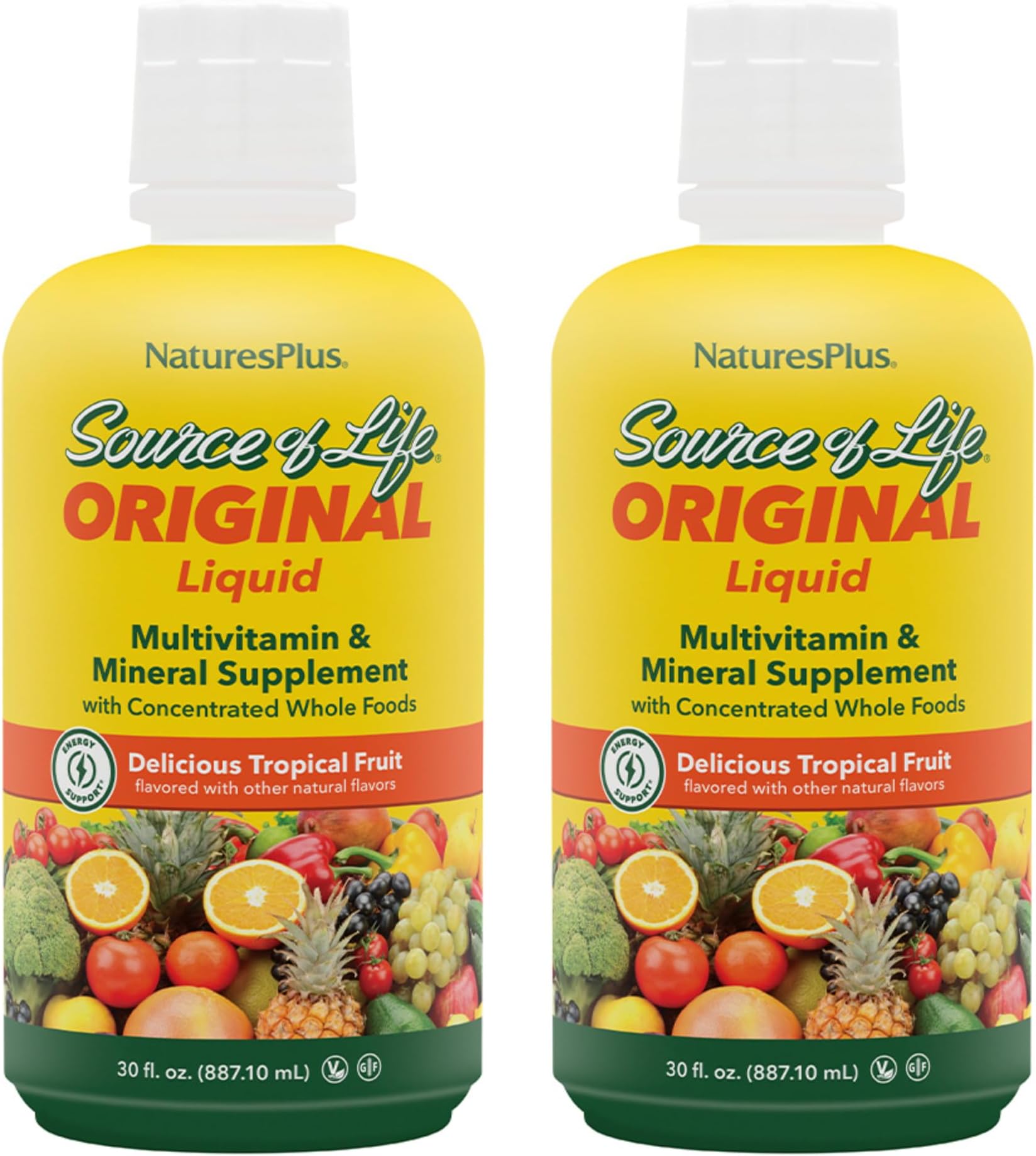 Amazon.com: Tropical Oasis Mega Plus - Liquid Multivitamin and Mineral ...
