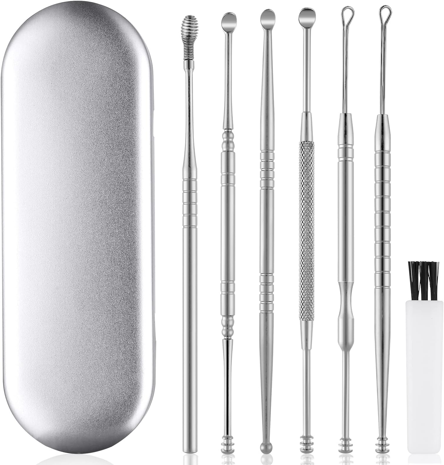 Amazon.com: 8 Pcs Ear Pick Earwax Removal Kit, Geengle Ear Cleansing ...