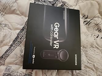 Amazon.com: Samsung Gear VR w/Controller 2017/2018 SM-R325 Note9 Ready, for Galaxy Note8, Note5 ...