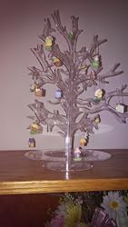 Amazon.com: Stunning Clear Plastic Money Tree Centerpiece - 12" (1 ...