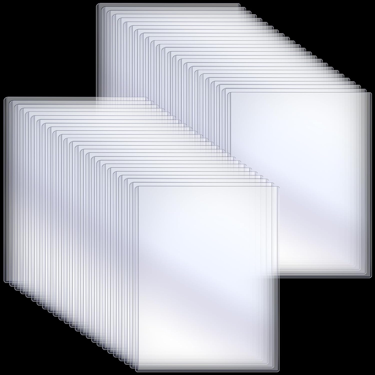 Amazon.com : Sherr 50 Pcs 18 x 24 Inches Rigid Print Protectors Clear ...