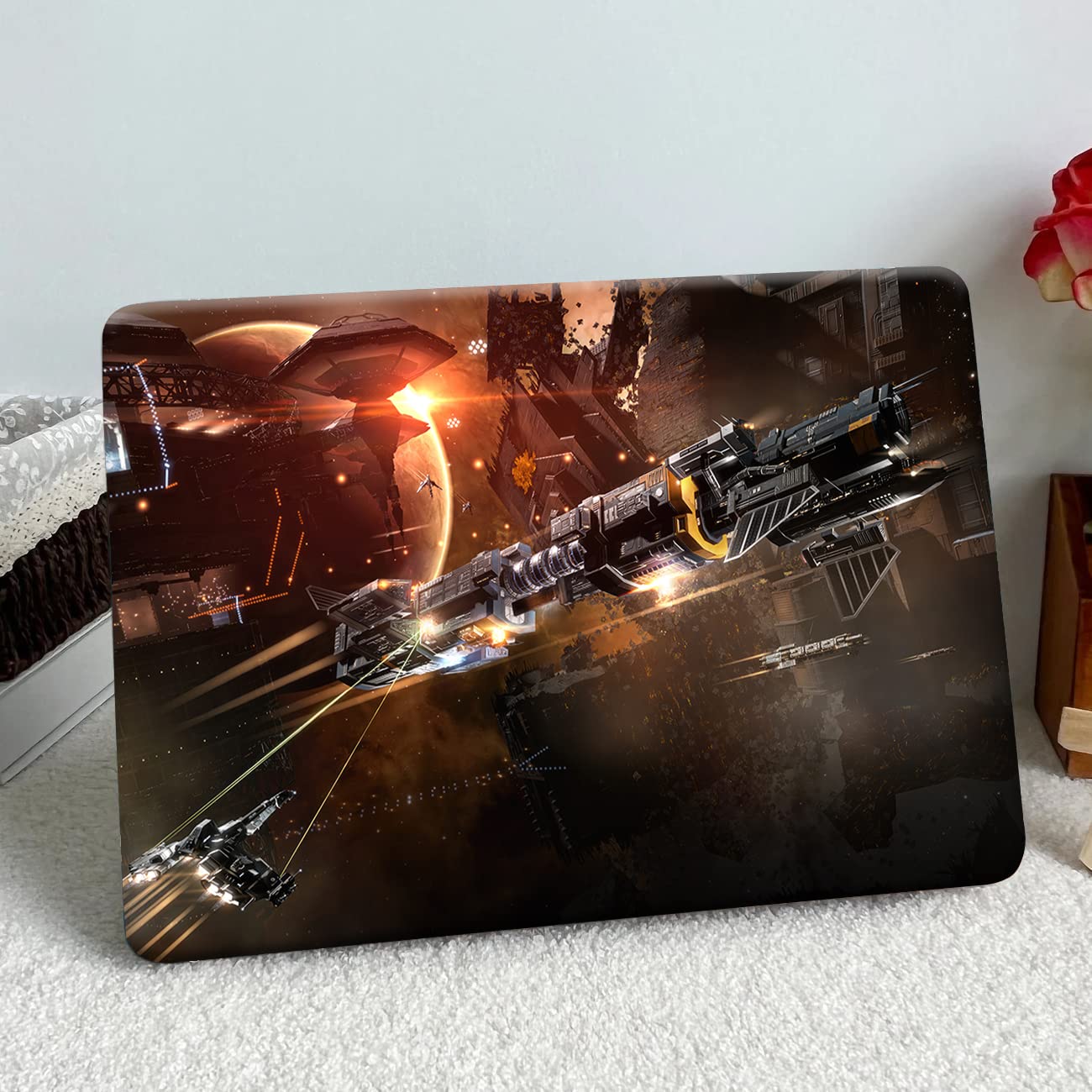 ISEE 360® Spaceship Laptop Skin Vinyl Stickers for All Laptop ...