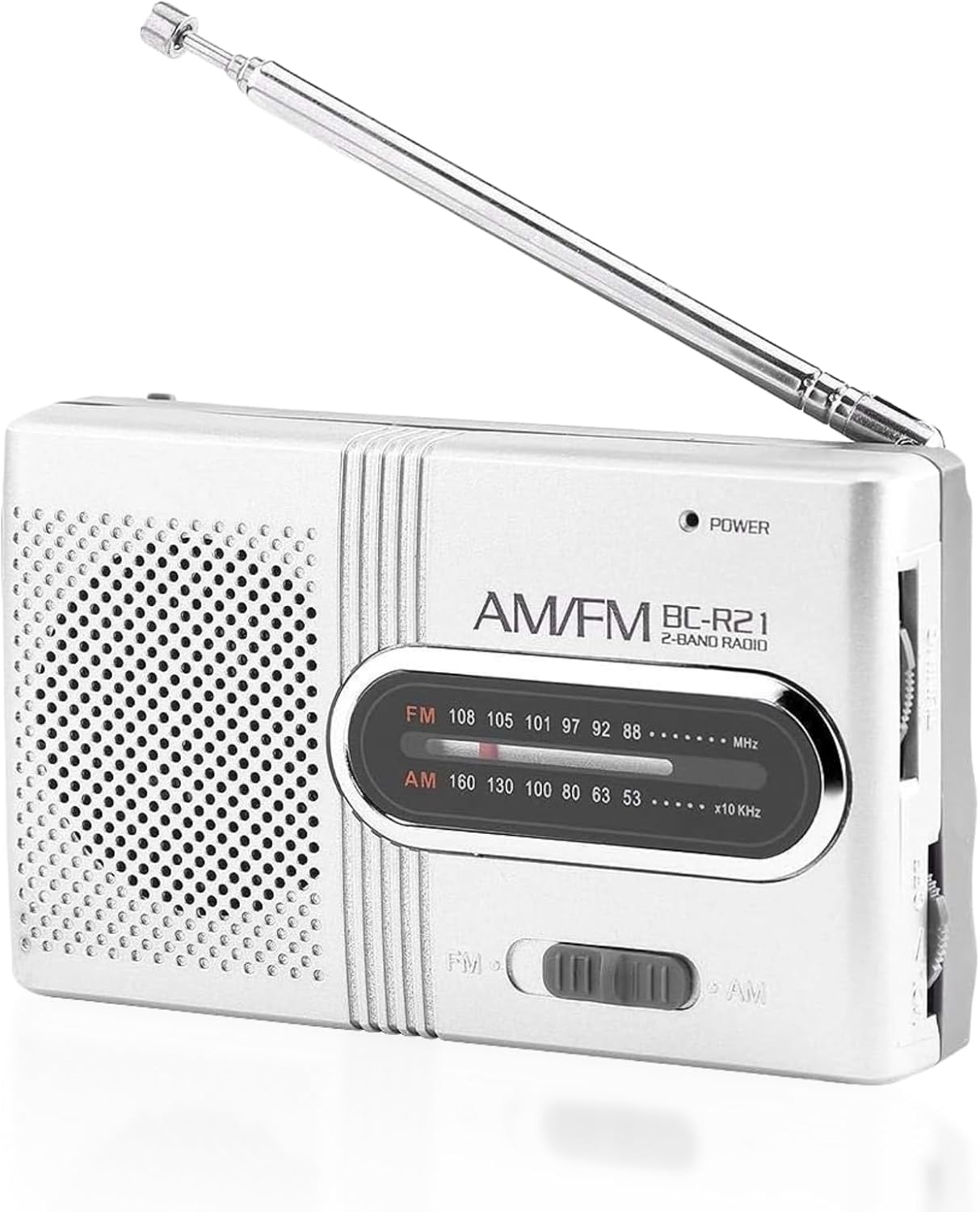 Yoidesu Mini Radio Universal Portátil Am/FM Estéreo Altavoces Receptor ...