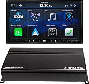 Amazon.com: Alpine iLX-407 7-Inch Double DIN Digital Media Receiver ...