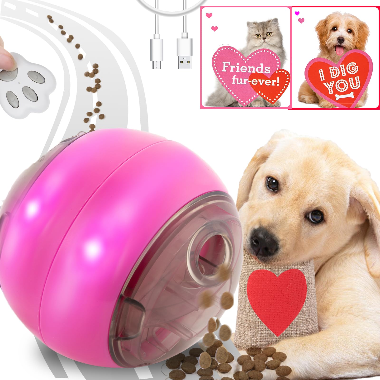 Amazon.com : Interactive Dog Toys Wicked Ball,for Large Dog[2023 New ...