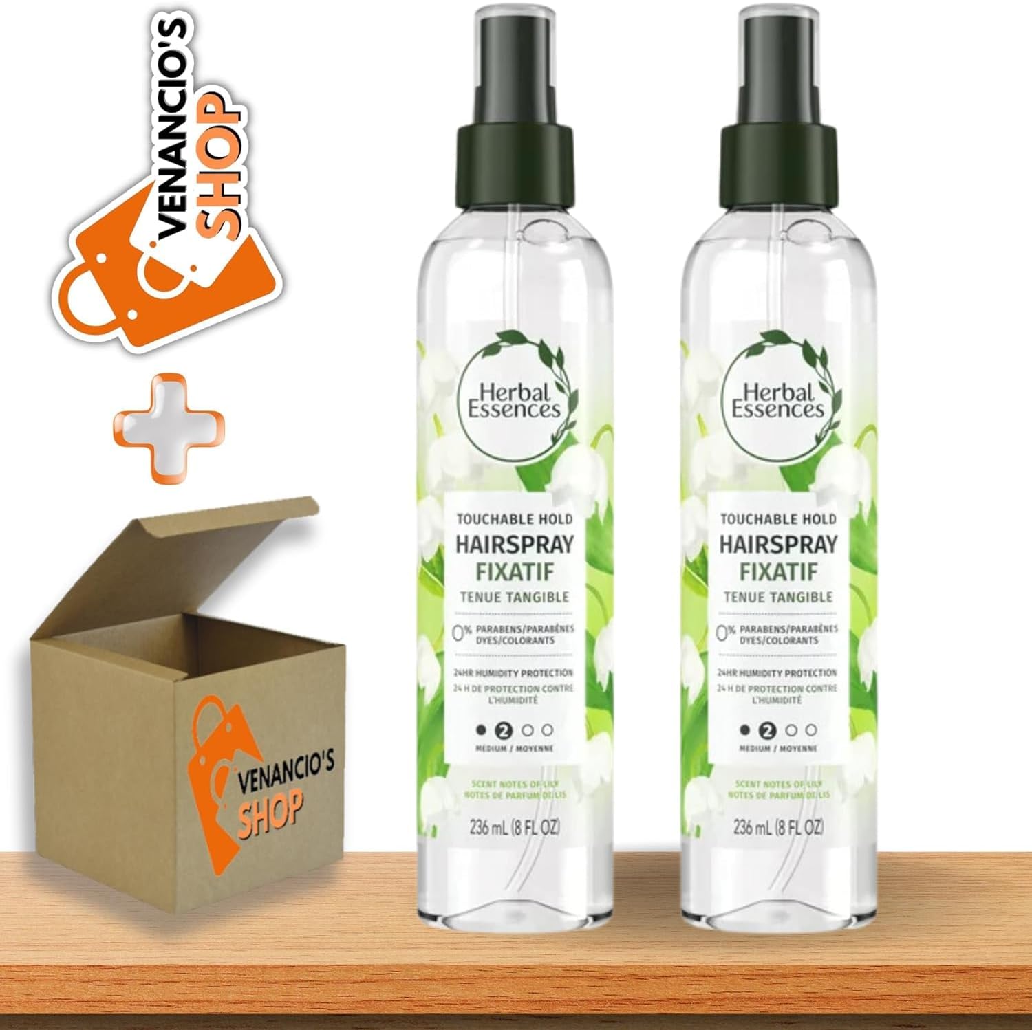 Amazon.com : Herbal Essences® Touchable Hold Hairspray Fixatif, Hair ...