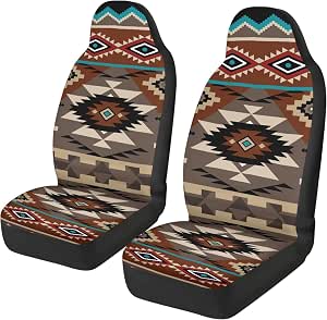 gearider Southwest Tribal Aztec Car Seat Covers Set of 2 Auto Front ...