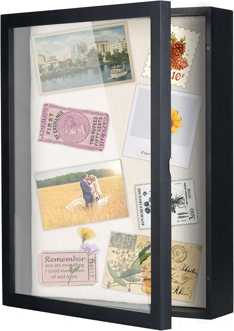 Amazon.com - 13 x 16 Shadow Box Frame, Large Shadow Boxes Display Cases ...