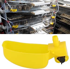 Amazon.com : Quail Waterer, Quail Feed, Water Trough for Bird, 12pcs ...