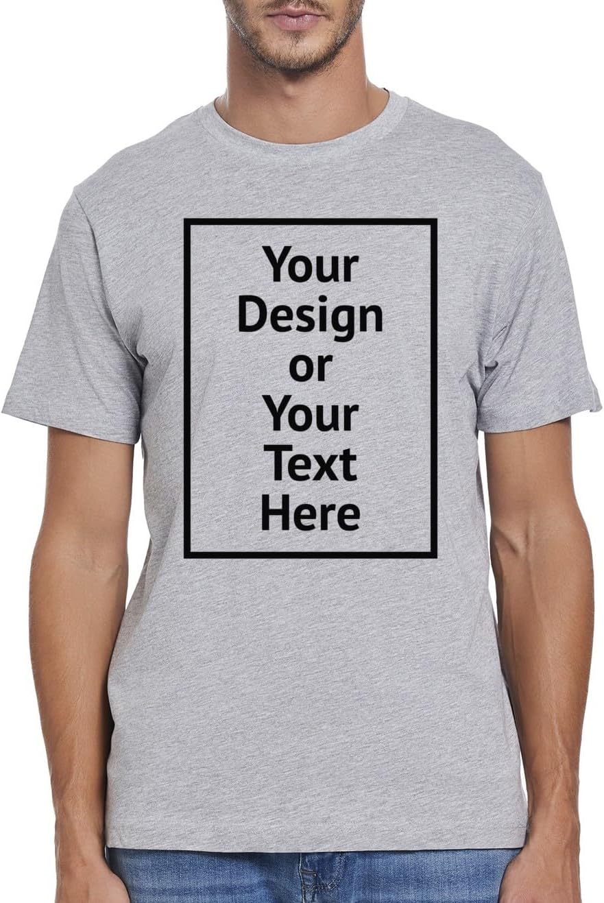 SupaSoft Apparel Personalized Tshirt for Men Adult Shirts Short Sleeve ...