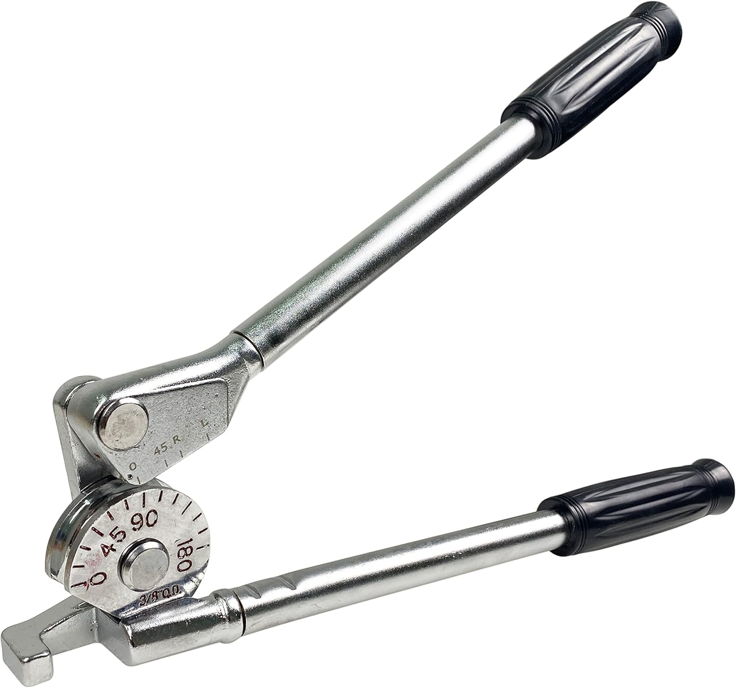 HFS(R) 3/8" OD Tubing Bender Manual Bender 180° HVAC Soft Copper Aluminum Tubes Bending Tool for ...