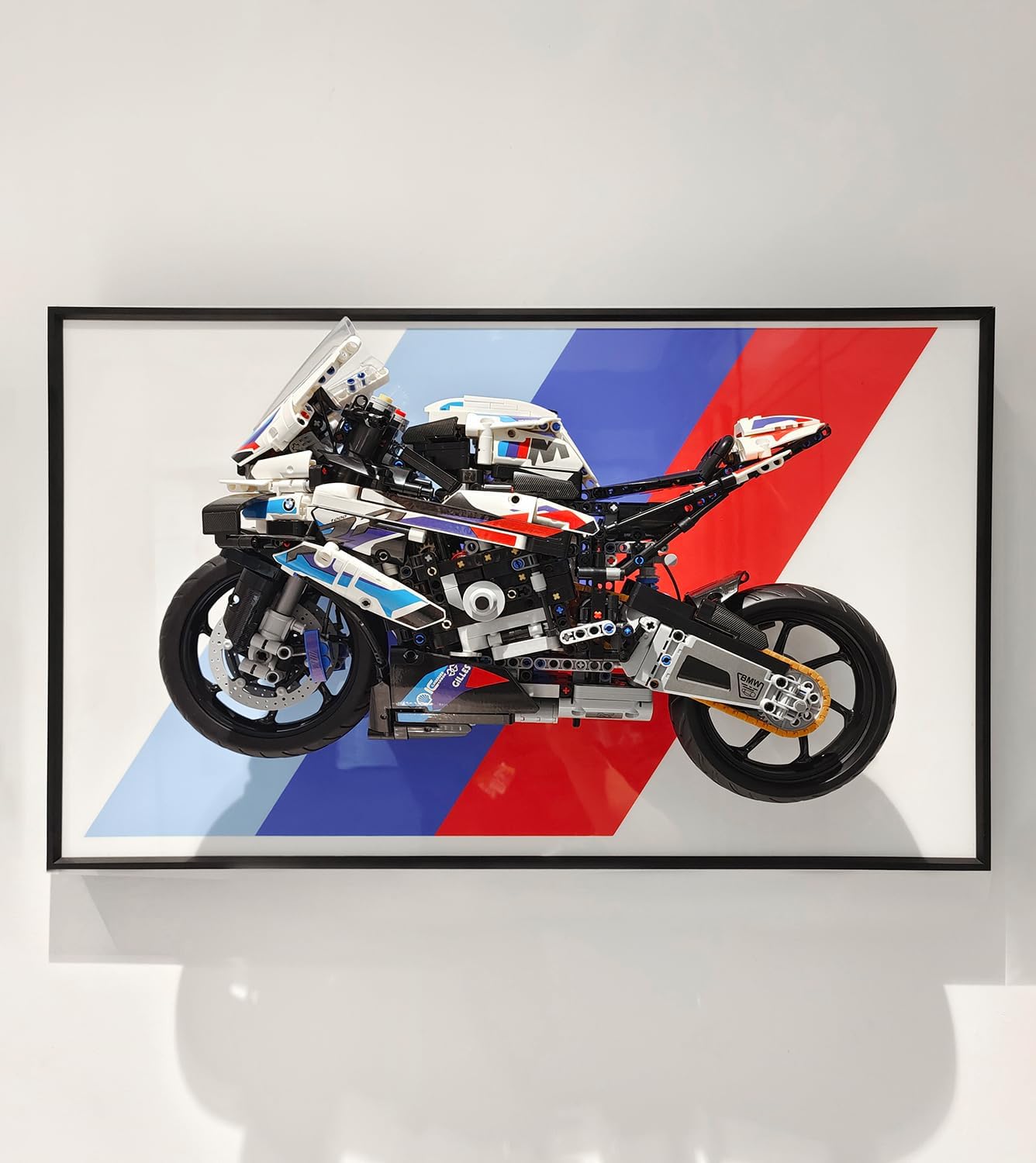 Amazon.com: ICUANUTY Display Wall Mount for Lego Technic BMW M 1000 RR ...