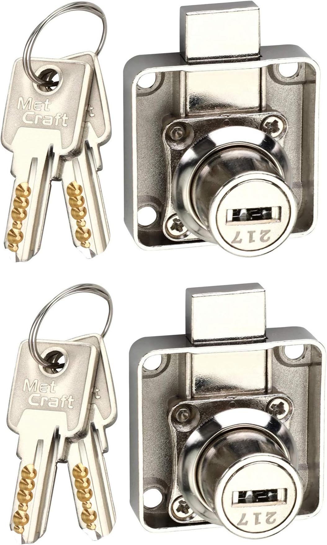 Godrej Furniture Lock I Multipurpose Lock I with 2 Keys I for Drawers ...