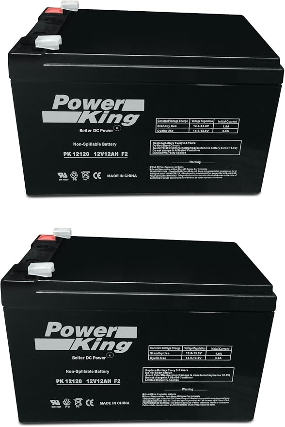 Amazon.com : Pride Batteries For: Go Go,Go-Go Elite Traveller (SC40E ...