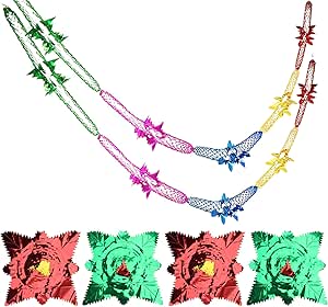 Christmas Foil Decorations 4Pcs for Foil Christmas Hanging Decorations ...